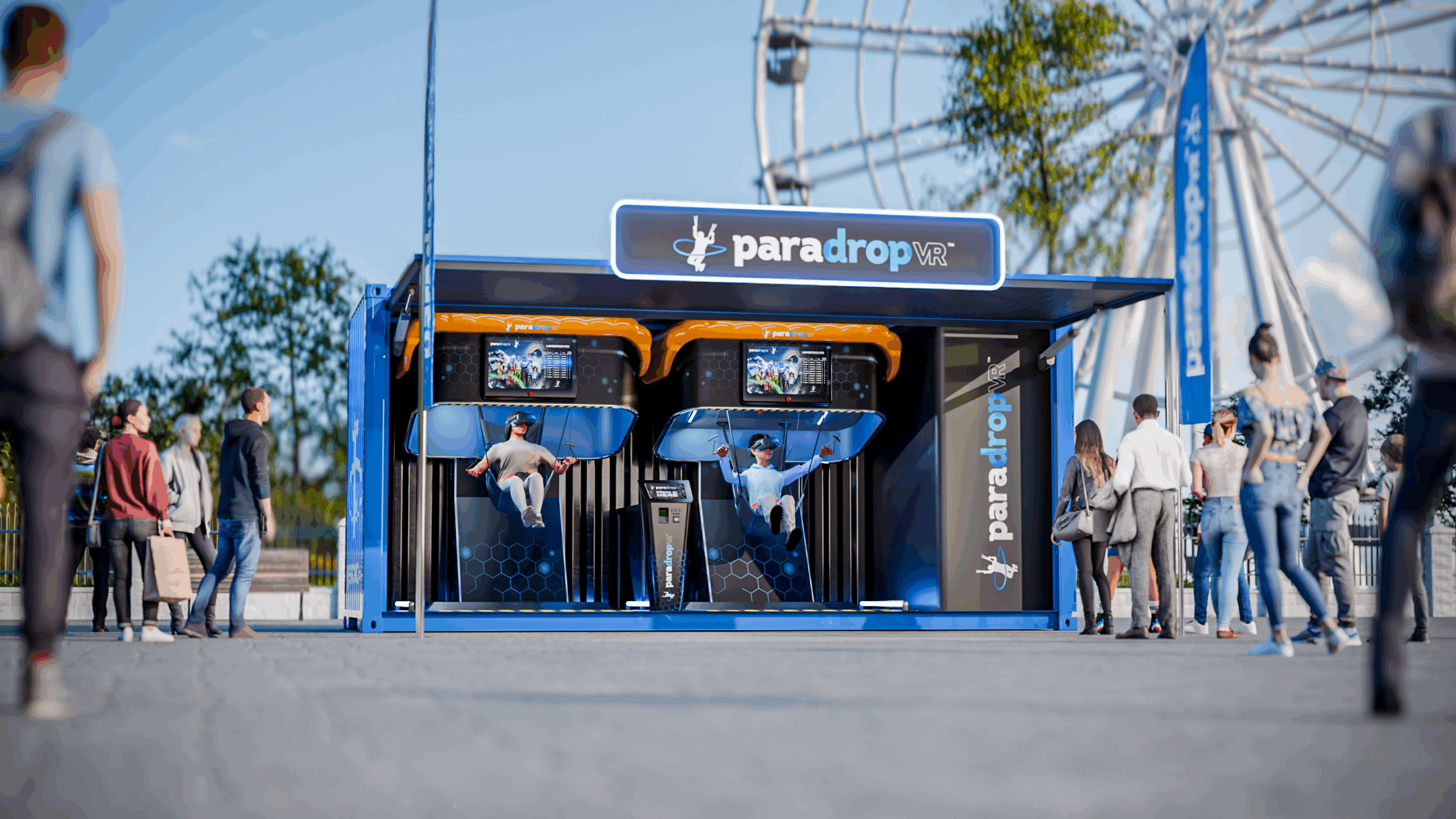 Frontgrid Unveils Containerised ParadropVR Pod – A Flexible, Mobile VR ...